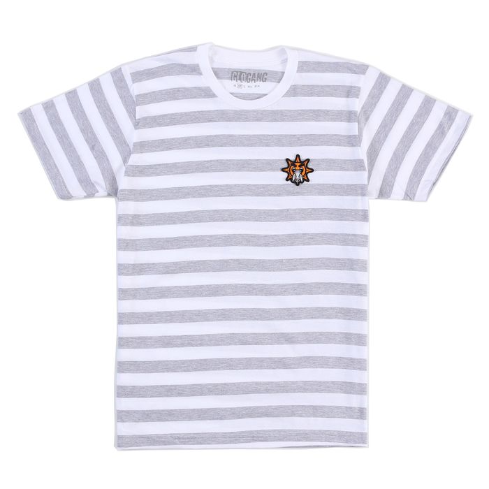 Glo Gang Chief Keef Striped Glo Cup Shirt | Grailed