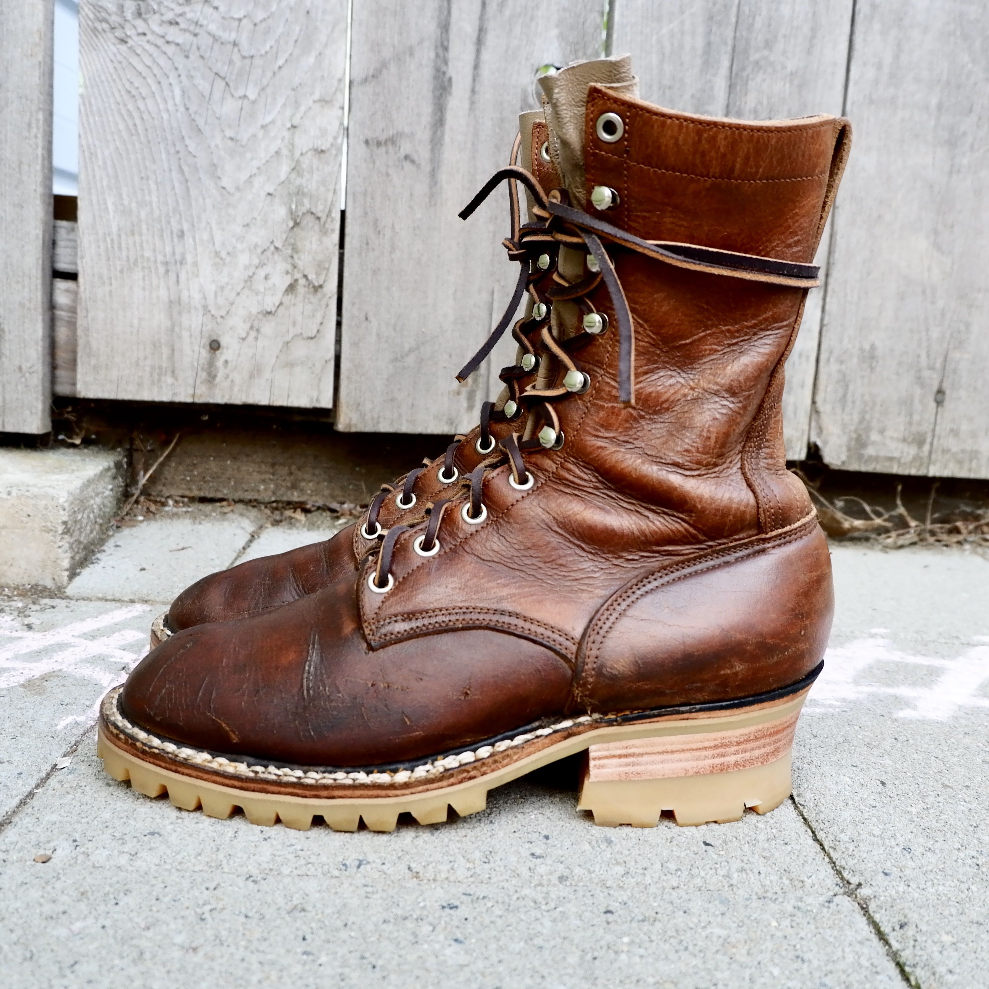 Nicks Boots × Other No Name Boot Co Brown Leather Boots Resoled by ...