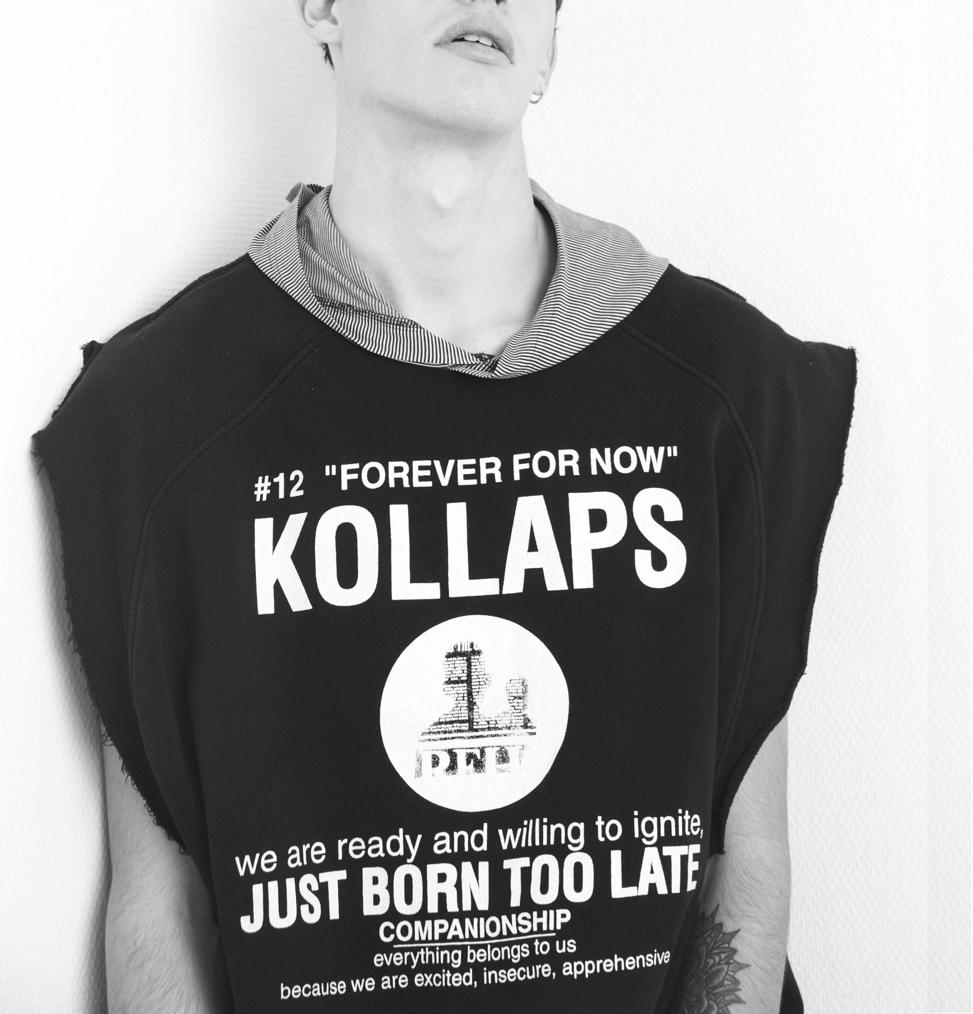 Raf Simons Kollaps Hoodie | Grailed