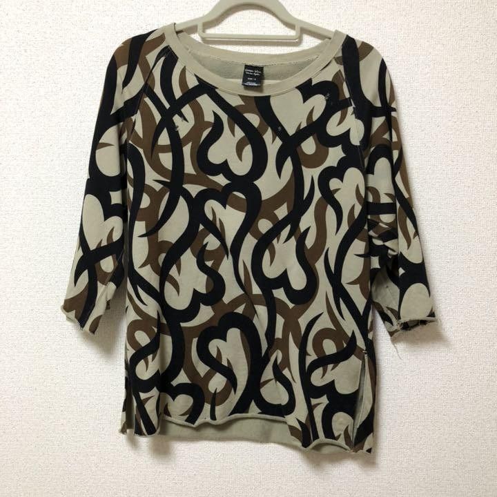 Number (N)ine number nine tribal heart camp long sleeve | Grailed