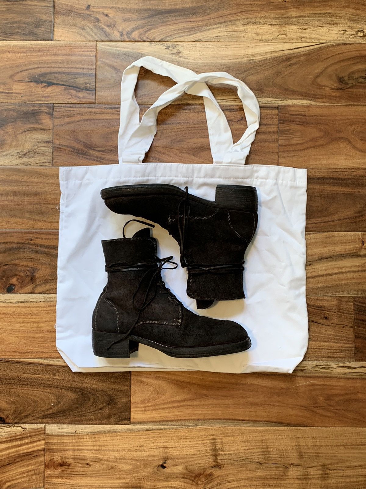 Guidi Guidi 795 Reverse Cordovan Laced Up Boots | Grailed