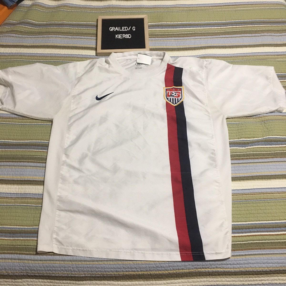 Made In Usa × Nike × Soccer Jersey Nike T90 Usa Soccer Football Kit ...