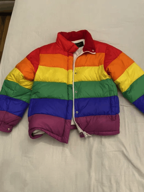 Burberry FINAL PRICE Rainbow Tekashi 6ix9ine Gooba puffer jacket | Grailed