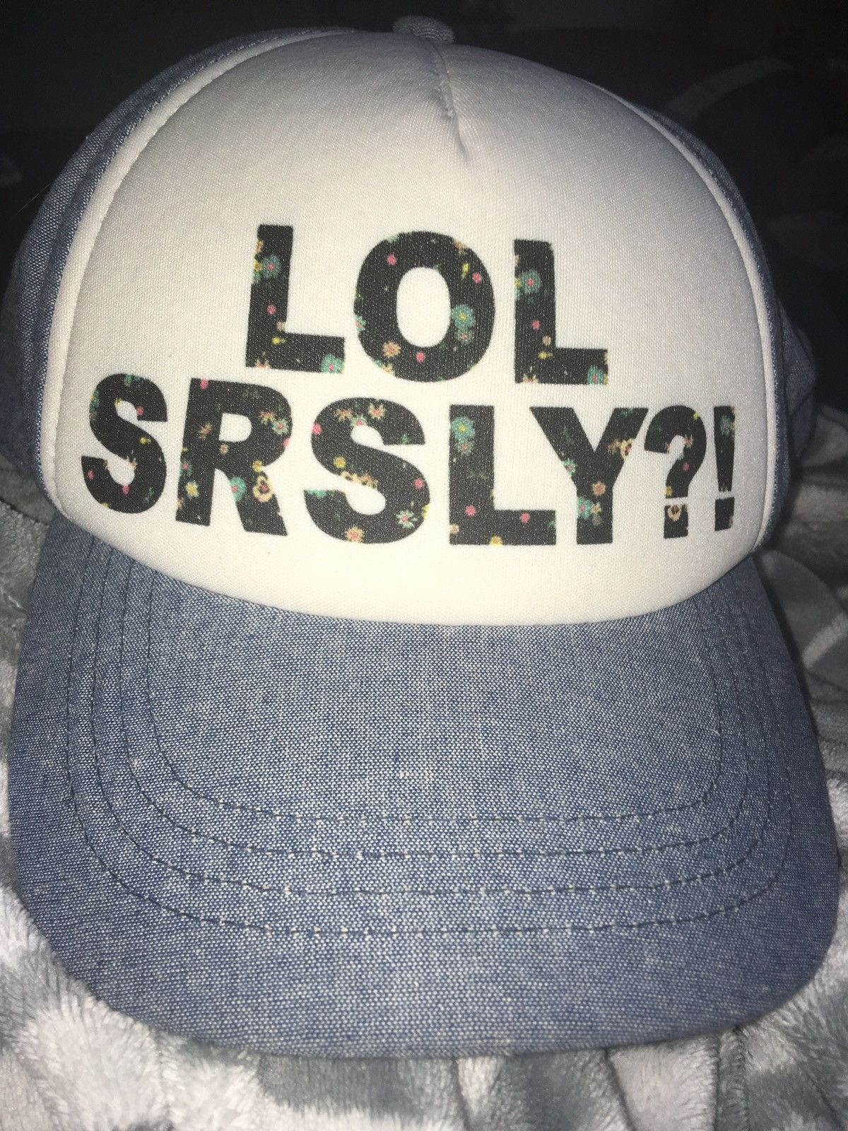 LIL PEEP LIL PEEP LOL SRSLY?! HAT | Grailed