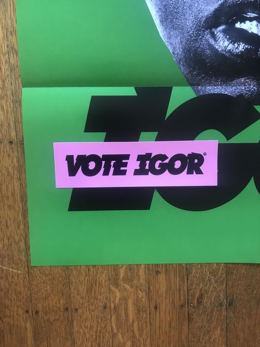 Golf Wang Vote Igor Poster + Sticker | Grailed