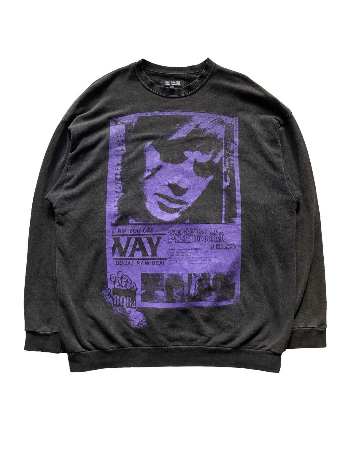 Raf Simons *Last Drop*Raf Simons SS03 “Consumed”Sweatshirt | Grailed