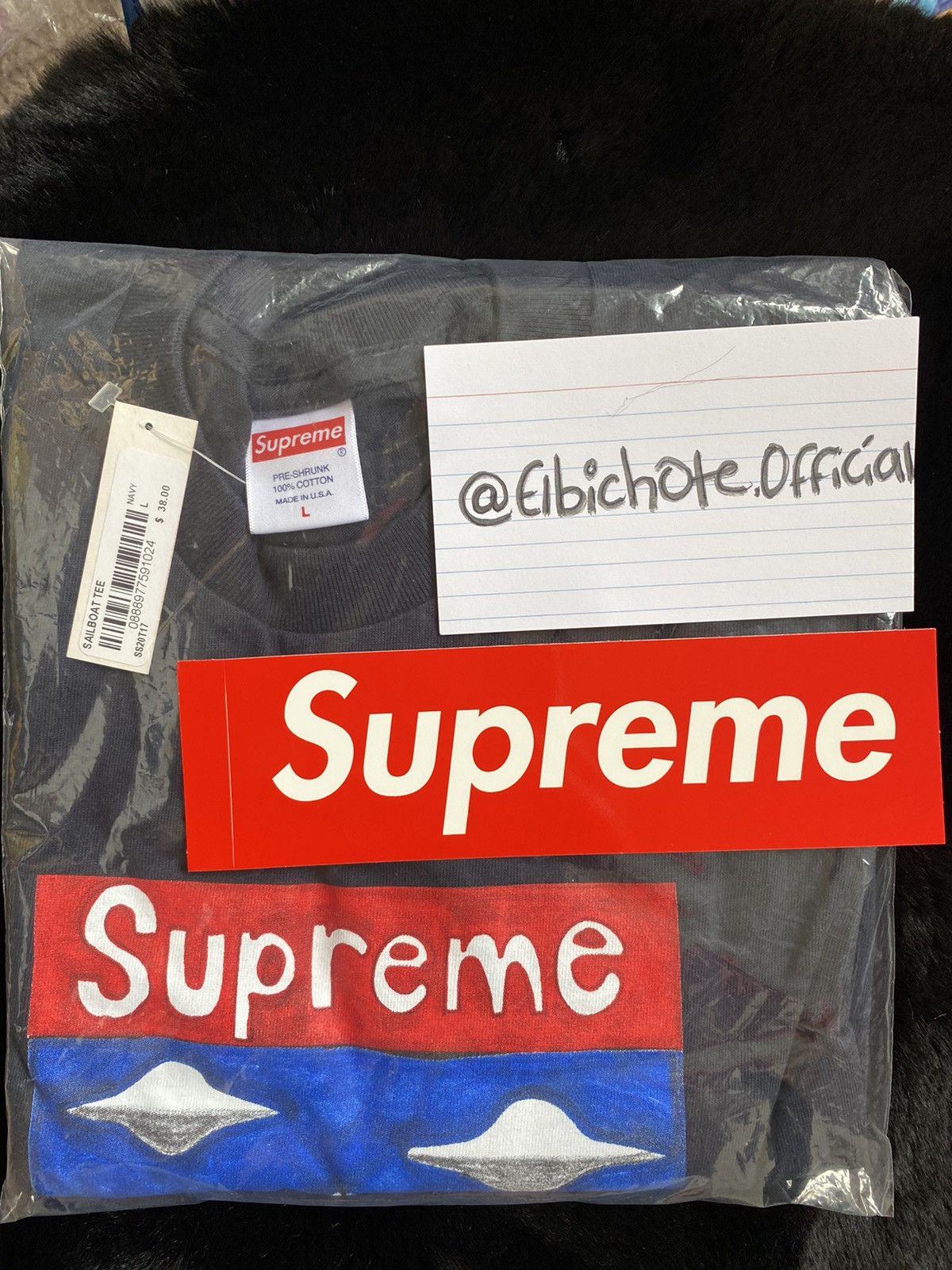 Supreme Sailboat Tee | Grailed