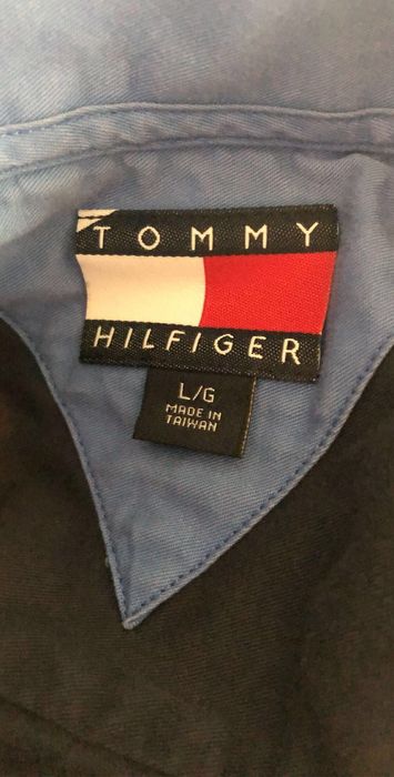 Vintage Bleached Vintage Tommy Button Up | Grailed