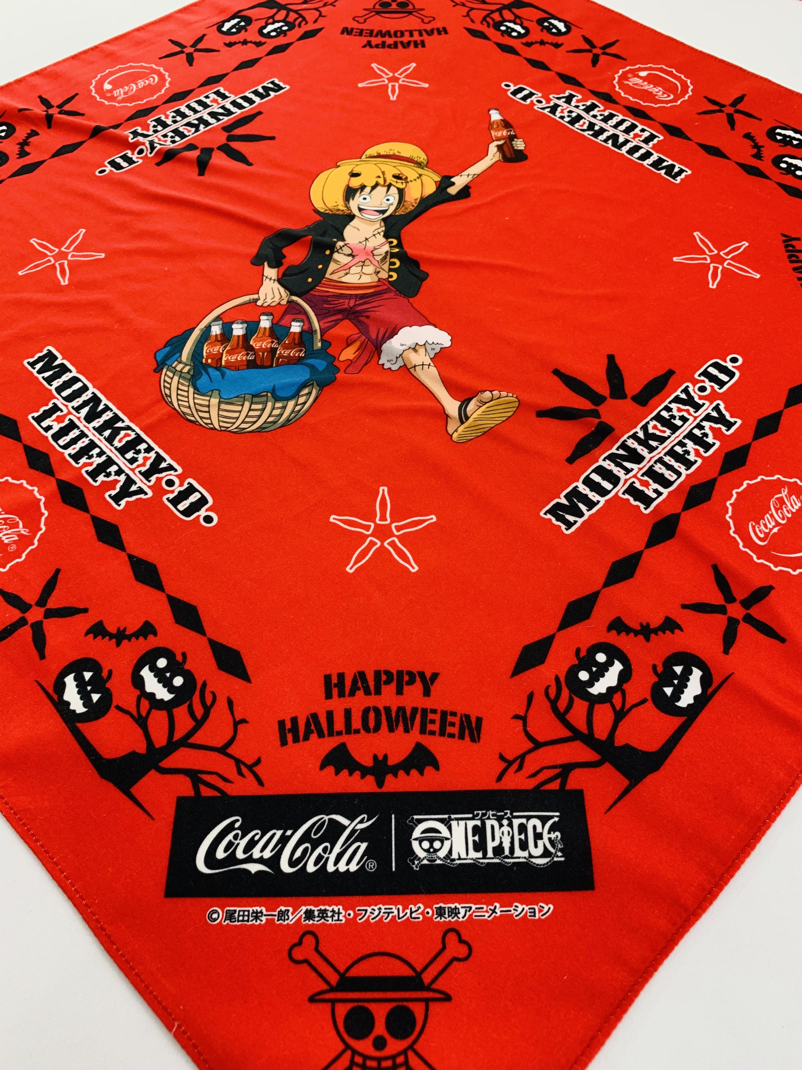Coca Cola One Piece x Coca Cola Handkerchief / Bandana - TB2160 | Grailed