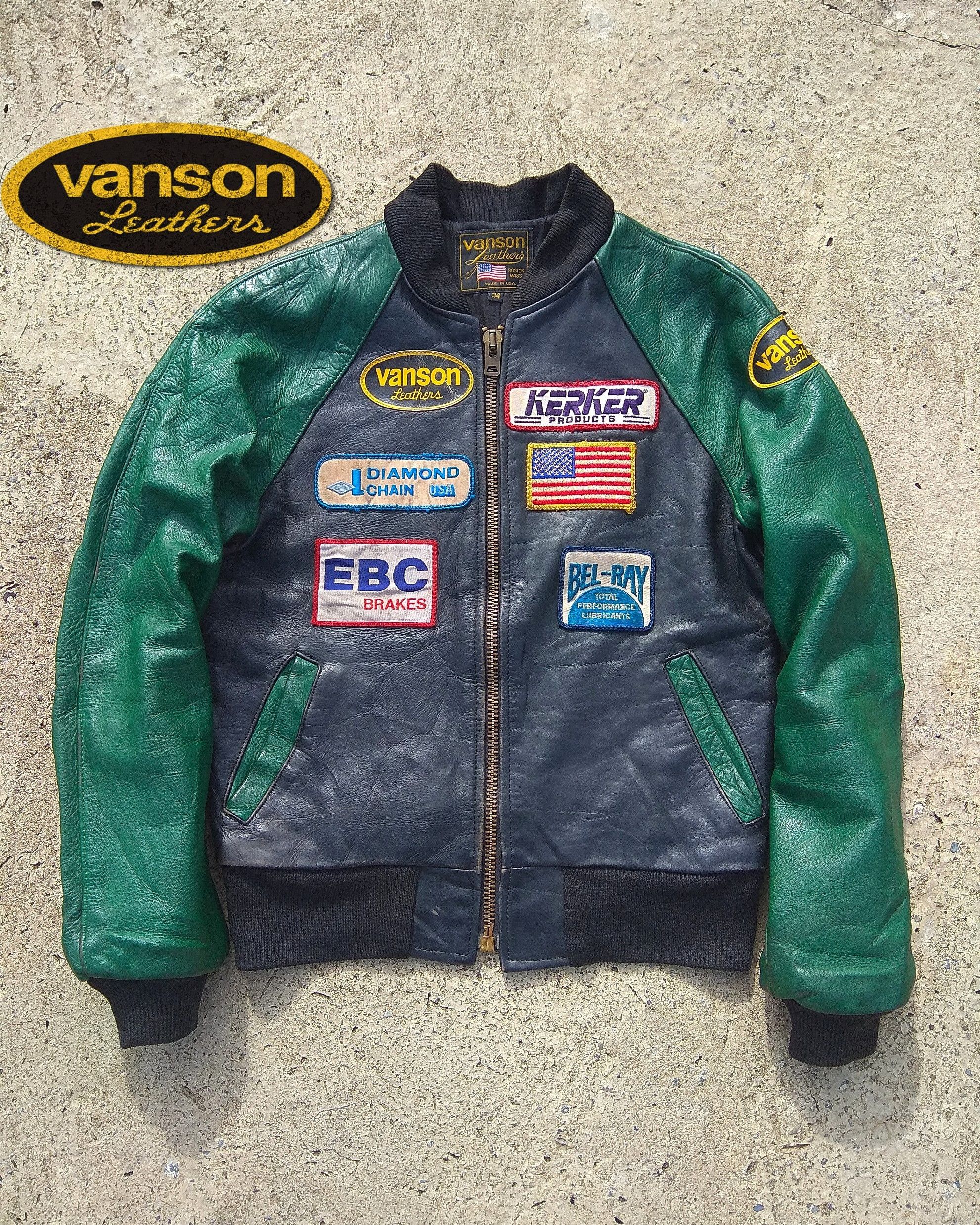 Vanson Leathers Vanson Leathers Race Team Jacket Competition Patch | Grailed