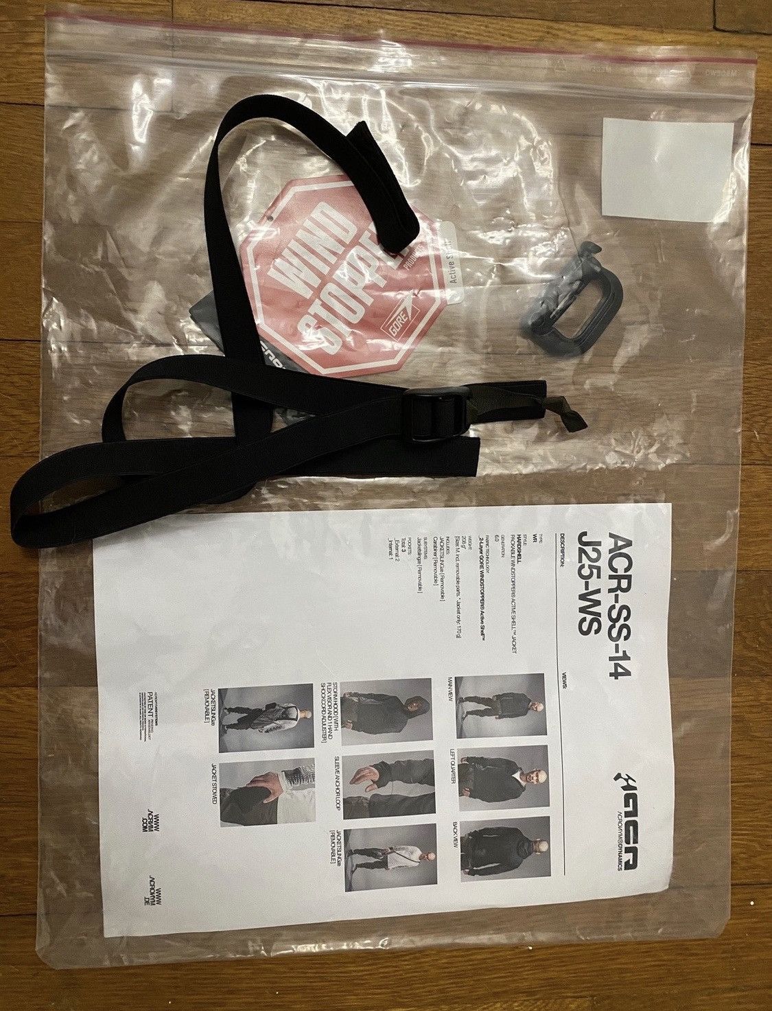 Acronym Acronym J25-WS Packable Shell | Grailed