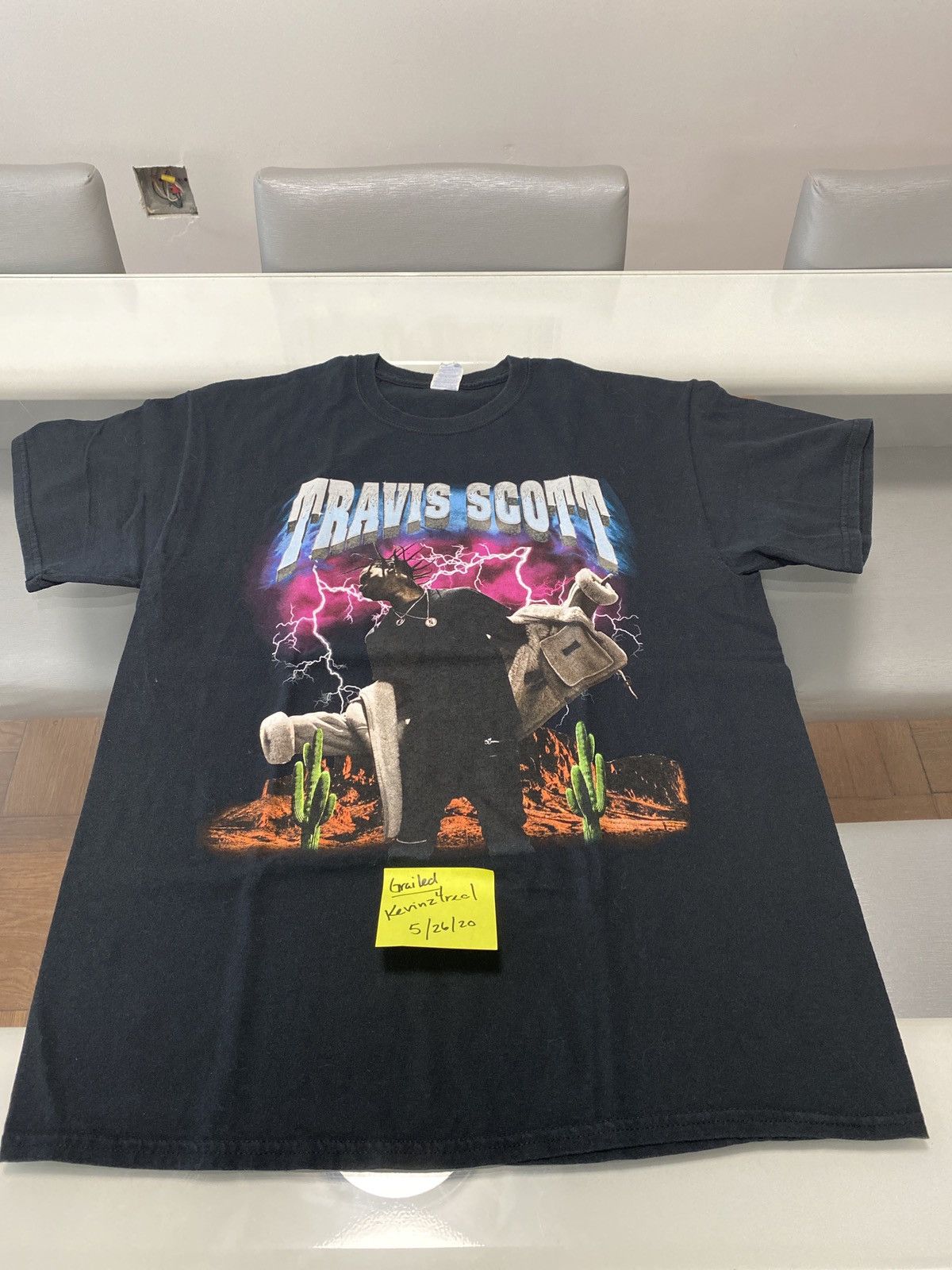 Travis Scott Travis Scott OG Rodeo Merch Tee (2015) | Grailed