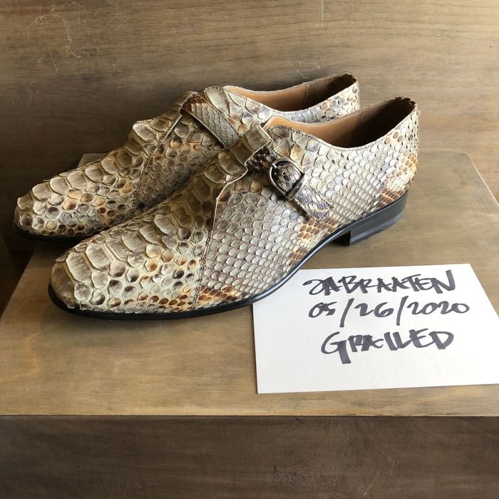 Maison Margiela Maison Margiela Replica Hand Painted Python Skin | Grailed