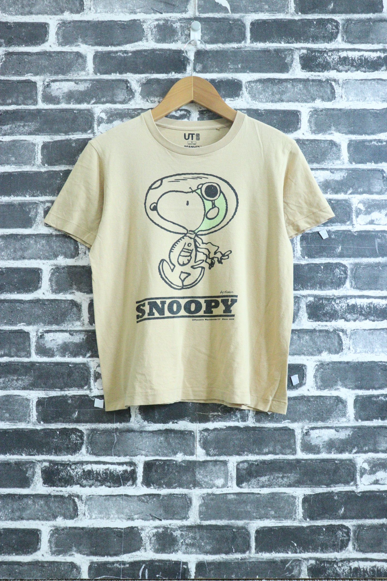 Uniqlo PEANUTS SNOOPY T shirt Astronaut Fans Wear famous US comic | Grailed