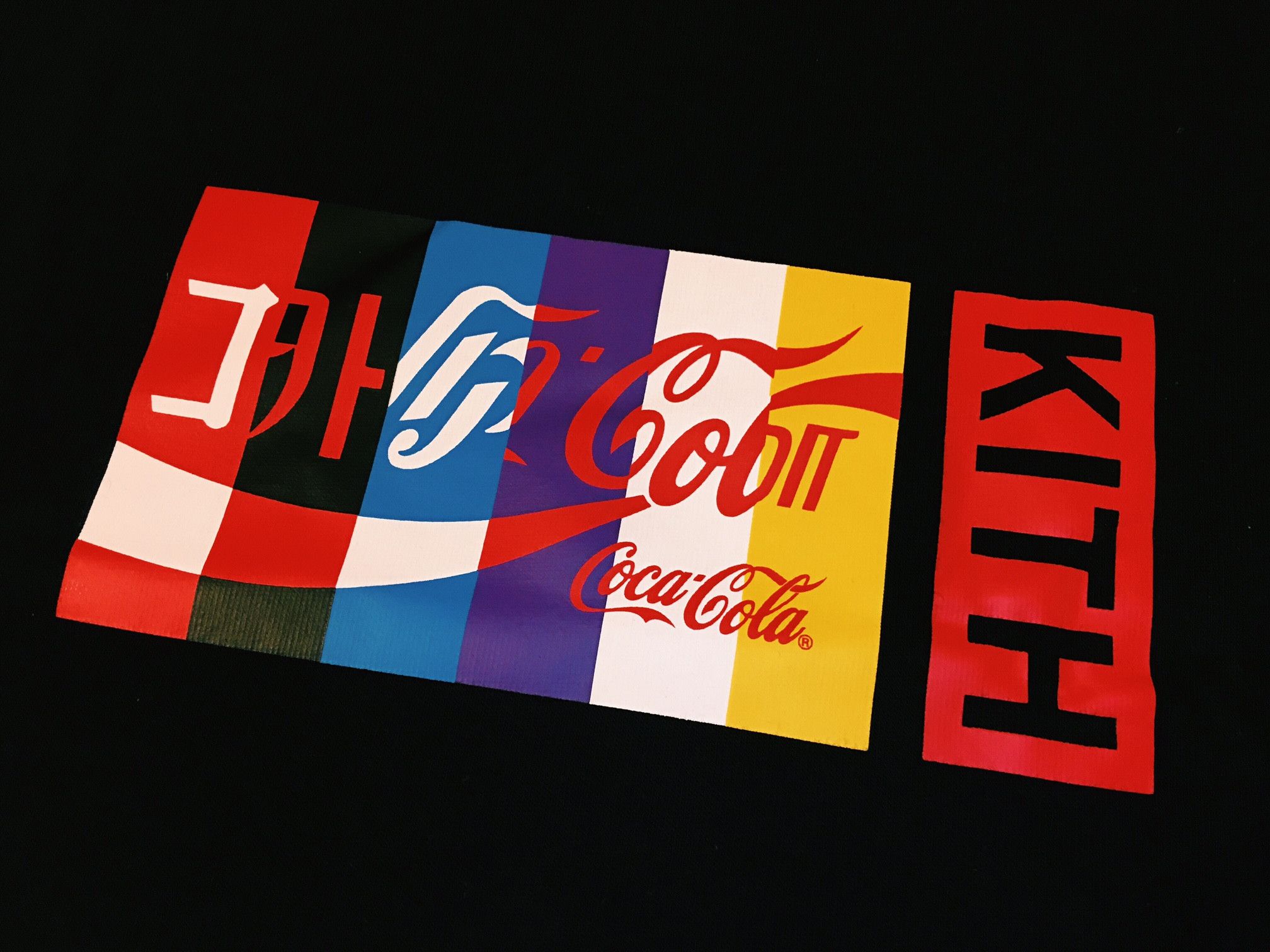 Kith KITH x Coca-Cola International Tee - Black Coke | Grailed