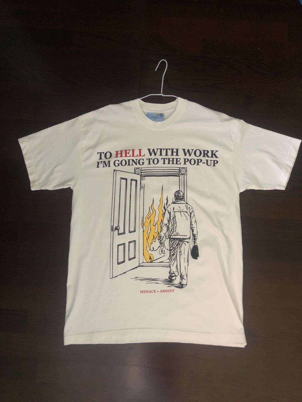 Absent × Menace Menace x Absent pop up exclusive tee | Grailed