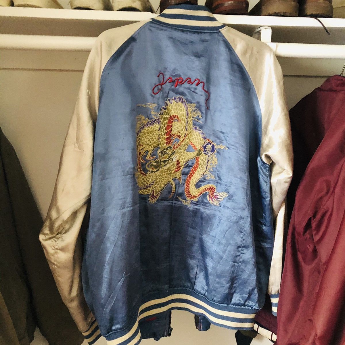 Japanese Brand Sukajan Japanese Dragon Jacket | Grailed