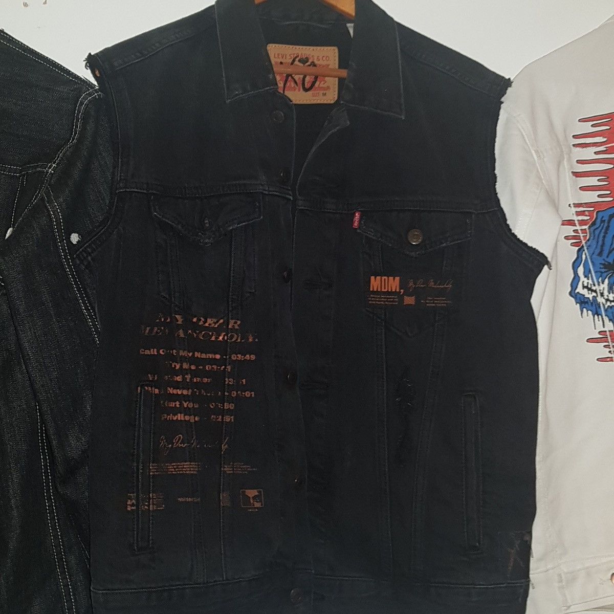 The Weeknd The Weeknd MDM LEVIS JACKET | Grailed