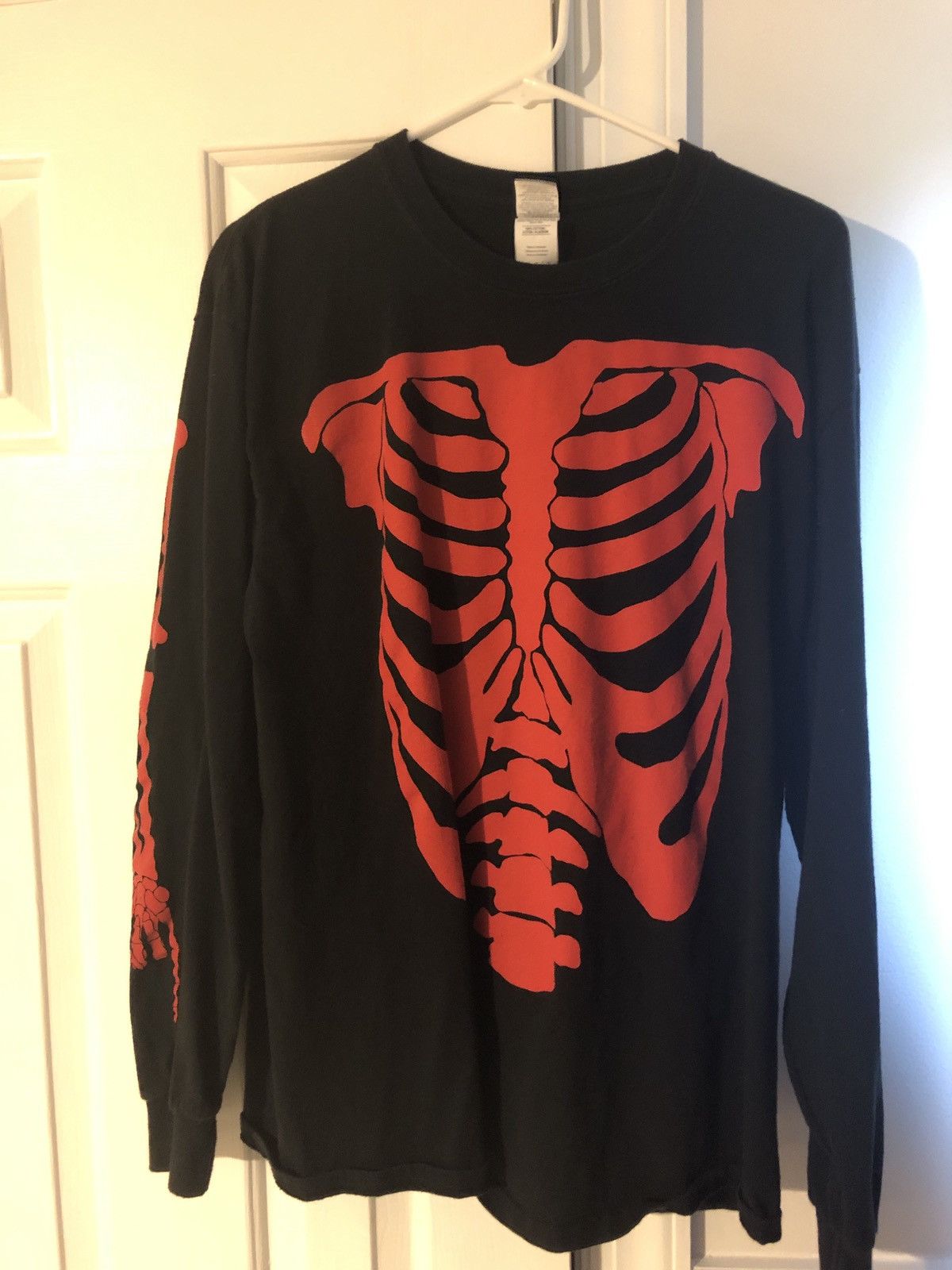 Playboi Carti Playboi Carti Die Lit Tour Skeleton Long Sleeve Shirt ...