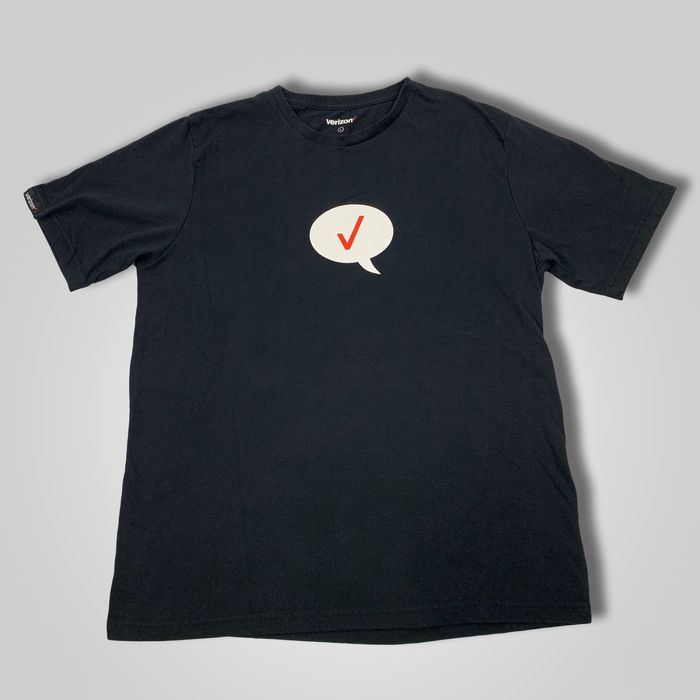 Vintage Verizon Text Bubble Logo T-Shirt Size Large | Grailed