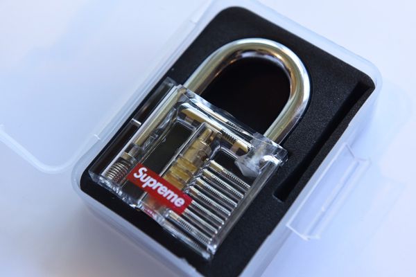 Supreme Transparent Lock | Grailed