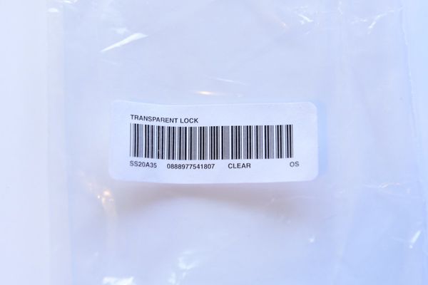 Supreme Transparent Lock | Grailed