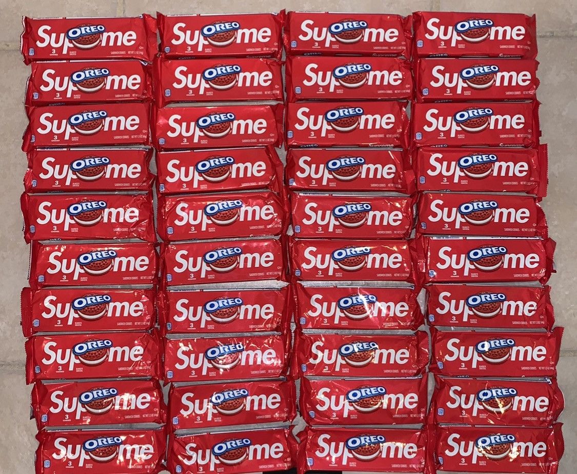 Supreme Supreme Oreo Cookies (40 Packs) | Grailed