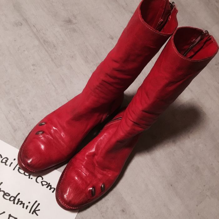 Carol Christian Poell One-Piece Prosthetic Tornado Zip Boos | Grailed