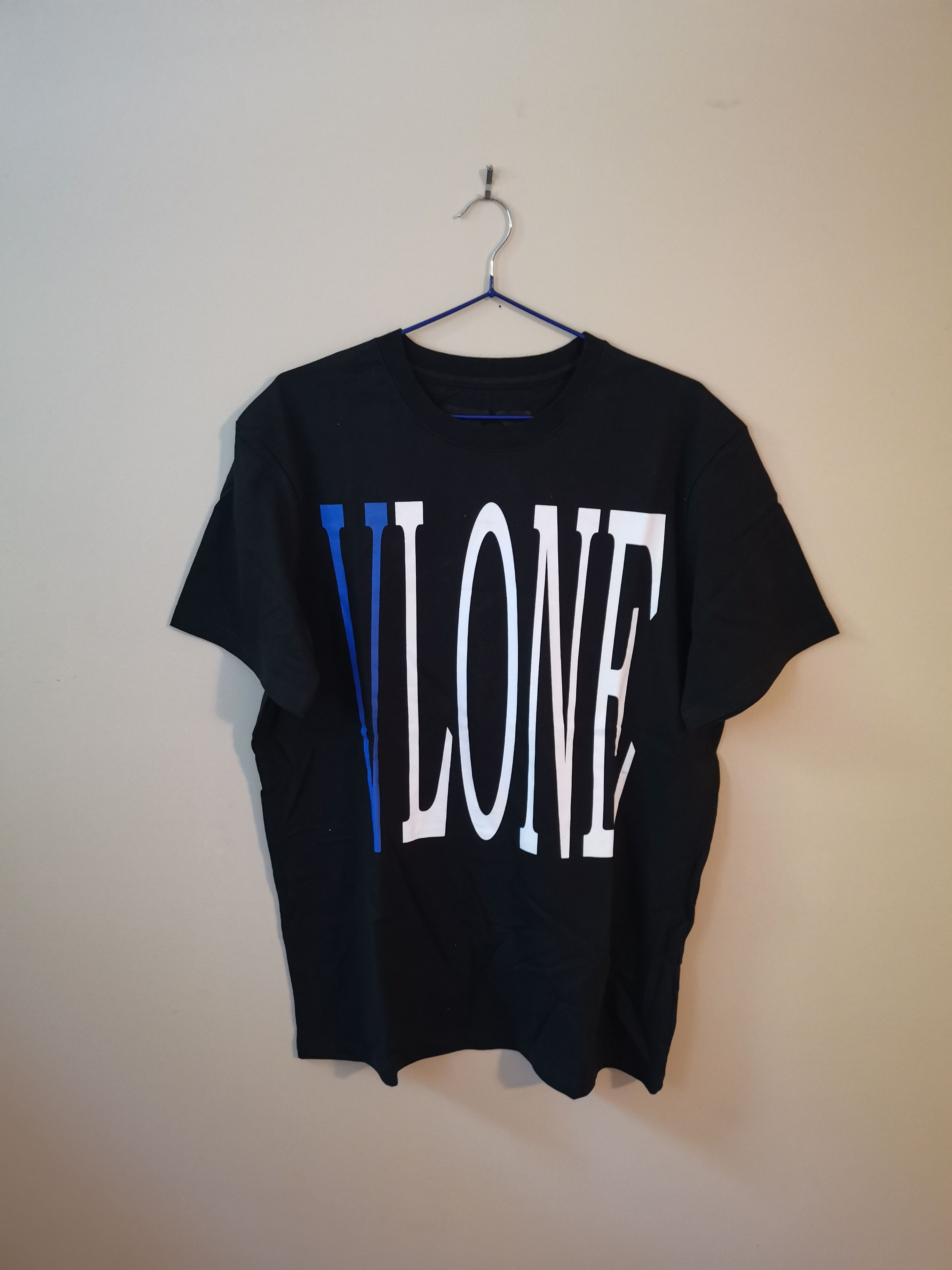 Vlone Vlone Classic Blue Staple Tee | Grailed