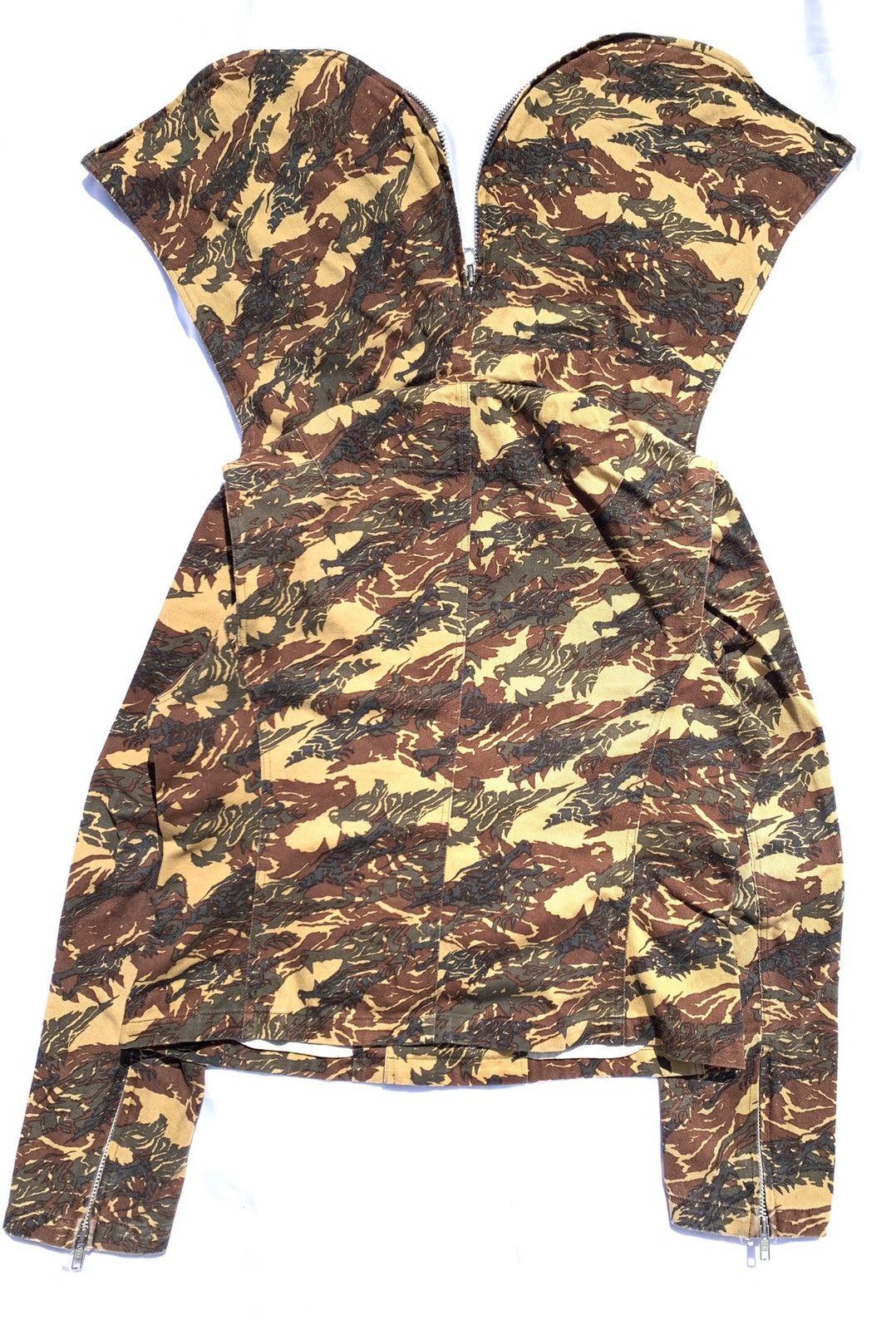 20471120 RARE Dragon Camo Hooded Jacket | Grailed