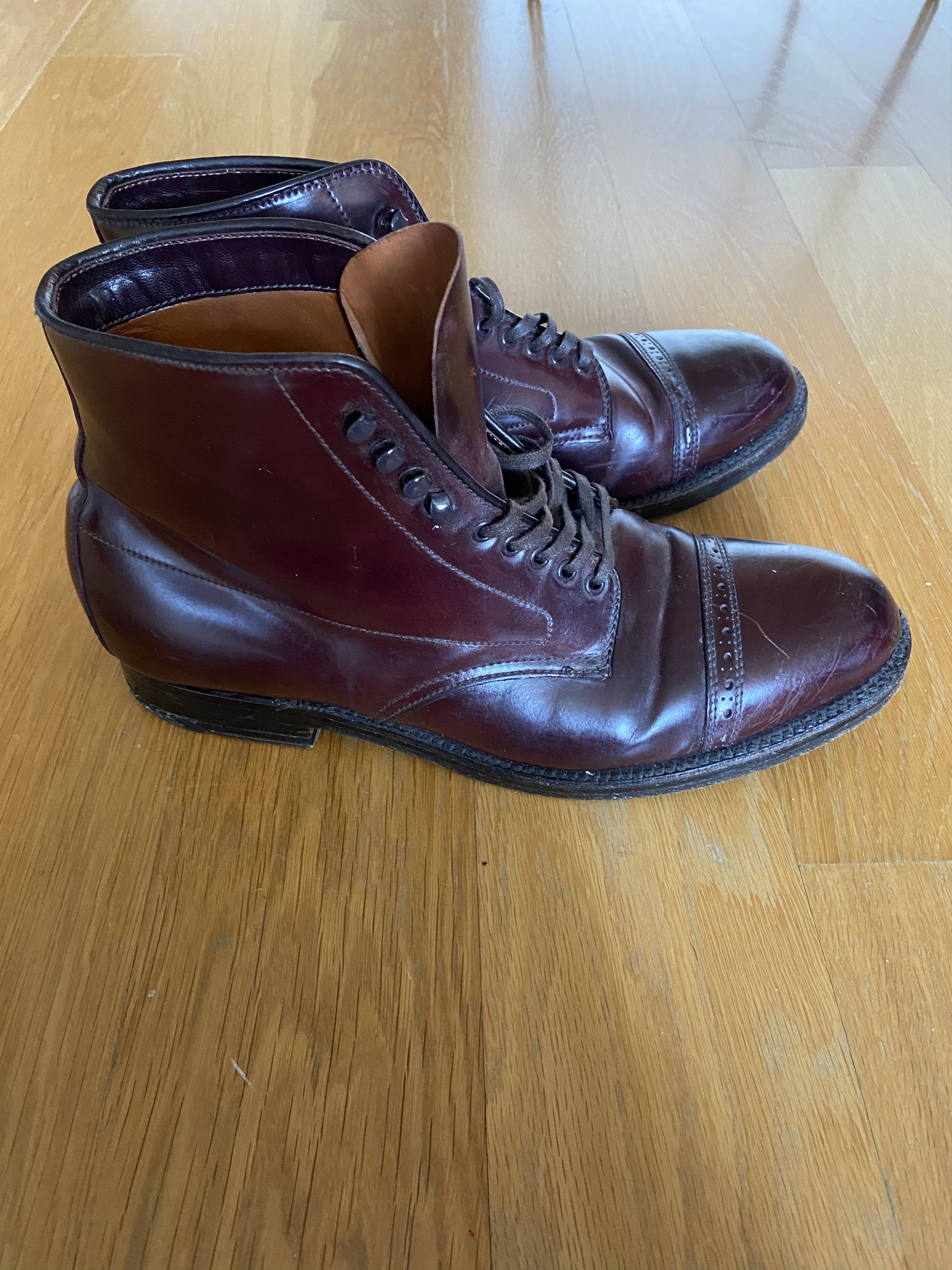 Alden Alden Shell Cordovan Boots J Crew | Grailed