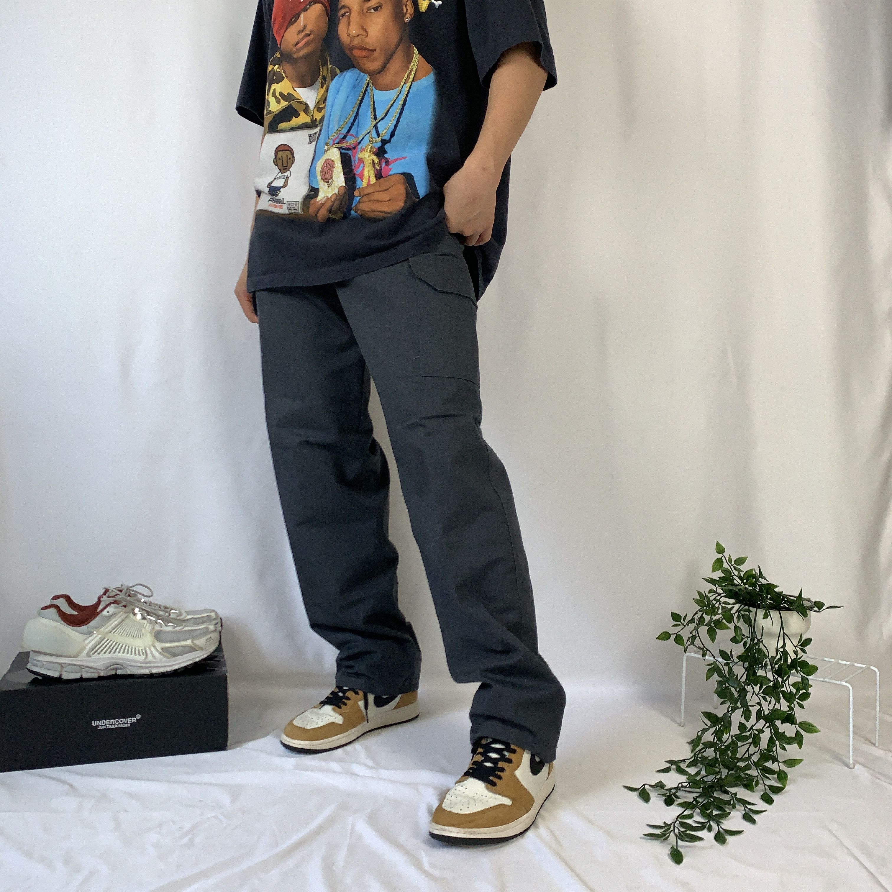 Vintage Vintage washed Utility Stack Cargo Pants | Grailed Vintage Vintage washed Utility Stack Cargo Pants | Grailed