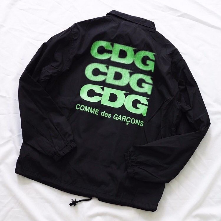 Comme des Garcons Cdg windbreaker jacket fit to Medium | Grailed