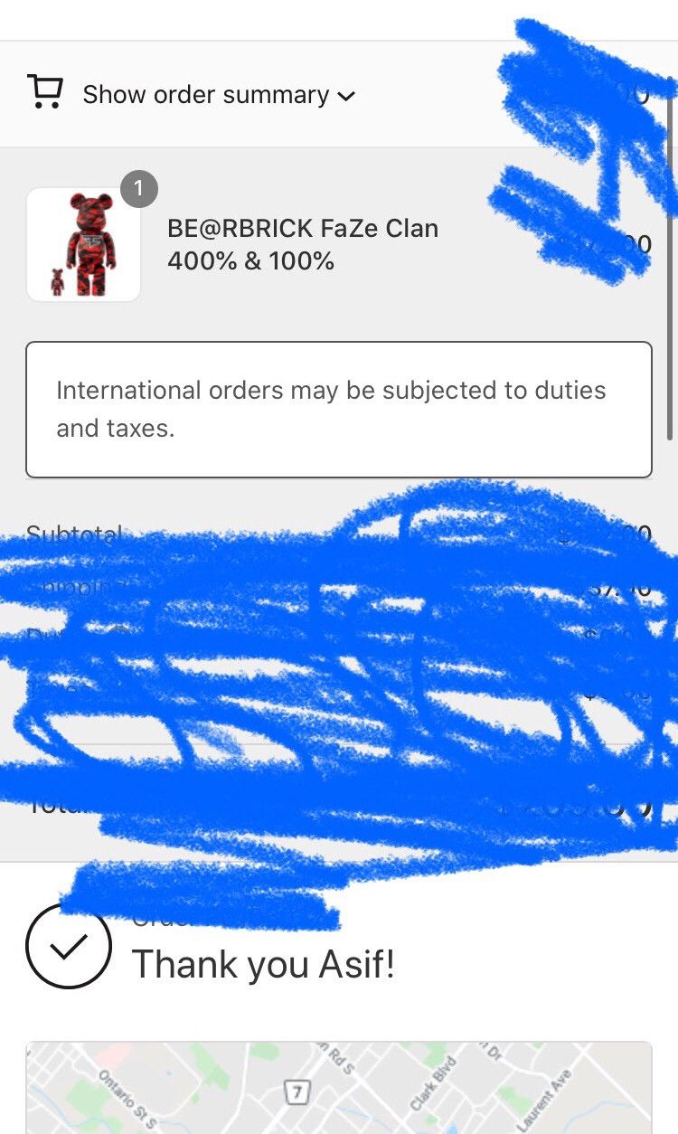 FaZe Bearbrick x Faze Clan 100% & 400% Set CONFIRMED | Grailed