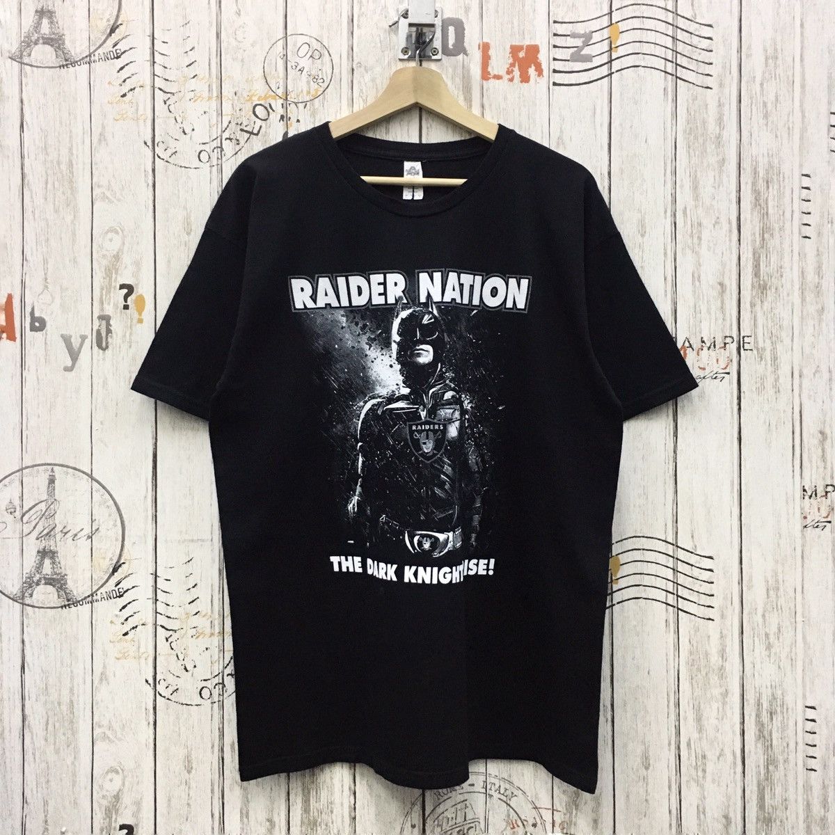 DC Comics × NFL Rare BATMAN x RAIDERS Tee | Grailed