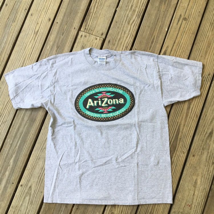 Vintage Vtg Arizona Iced Tea t shirt XL | Grailed