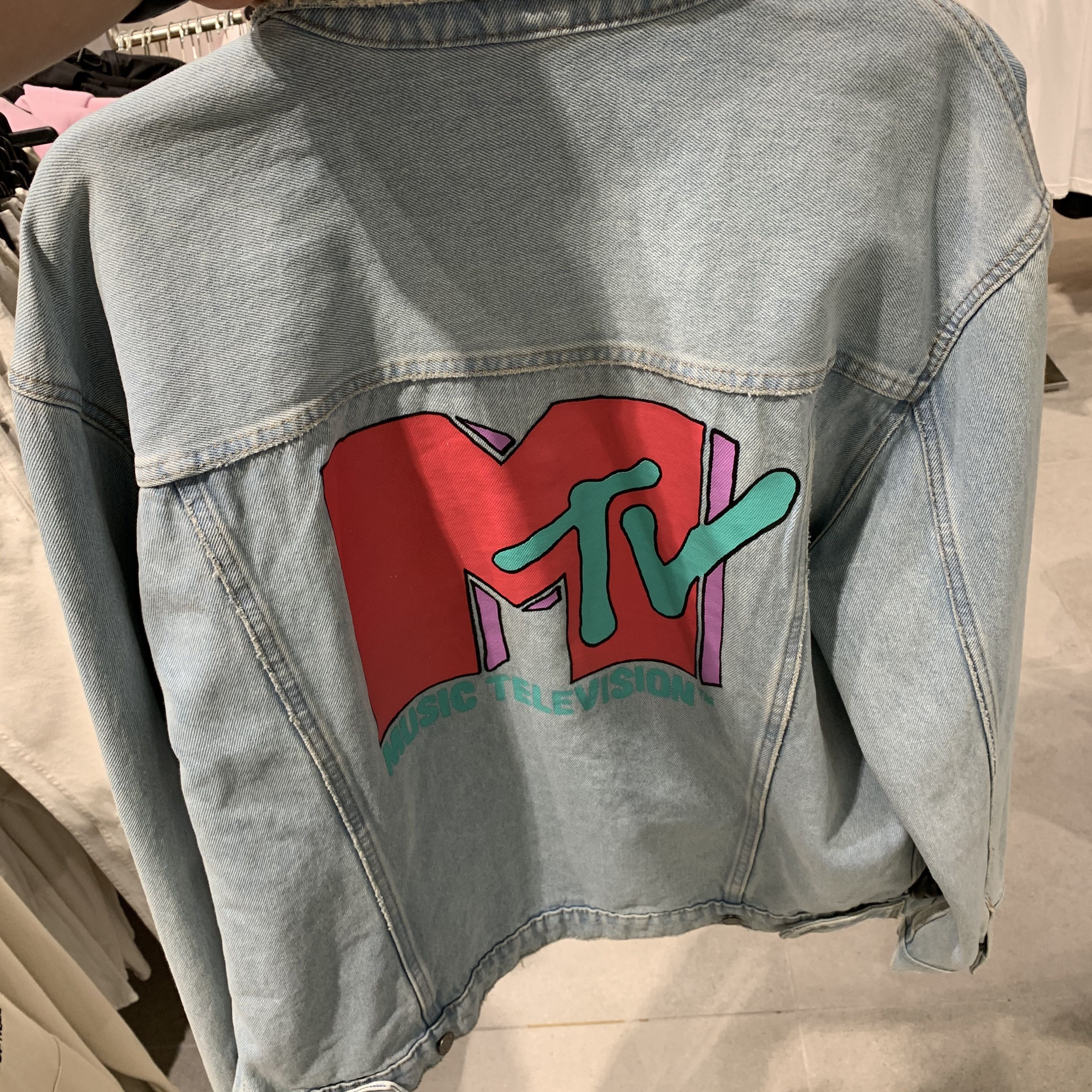 Vintage Deadstock Retro MTV Denim Jacket | Grailed