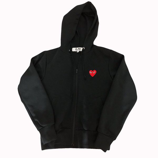 Comme des Garcons Cdg black zip up hoodie | Grailed