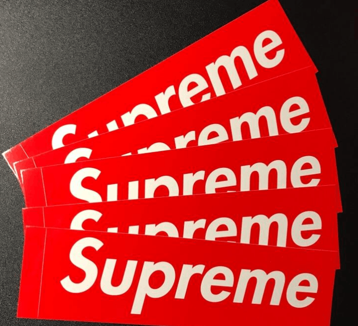 Supreme Box Logo Sticker | Grailed