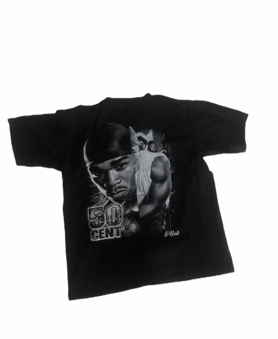 G Unit 50 cent + g-unit split tee merch 1/1 | Grailed