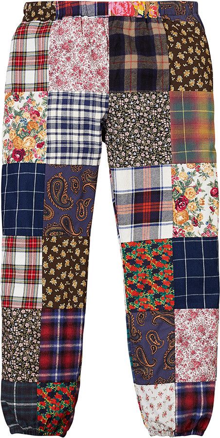 Supreme Patchwork Pants | Grailed