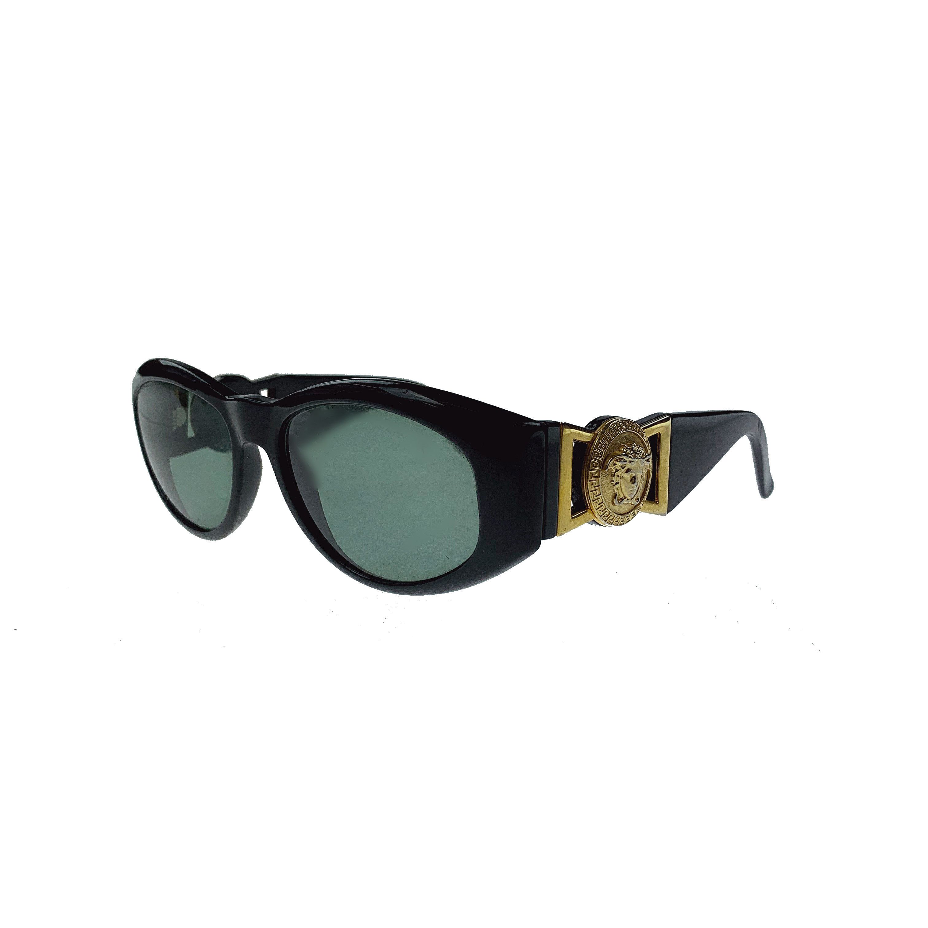 Versace Versace Mod 424 Black Sunglasses | Grailed