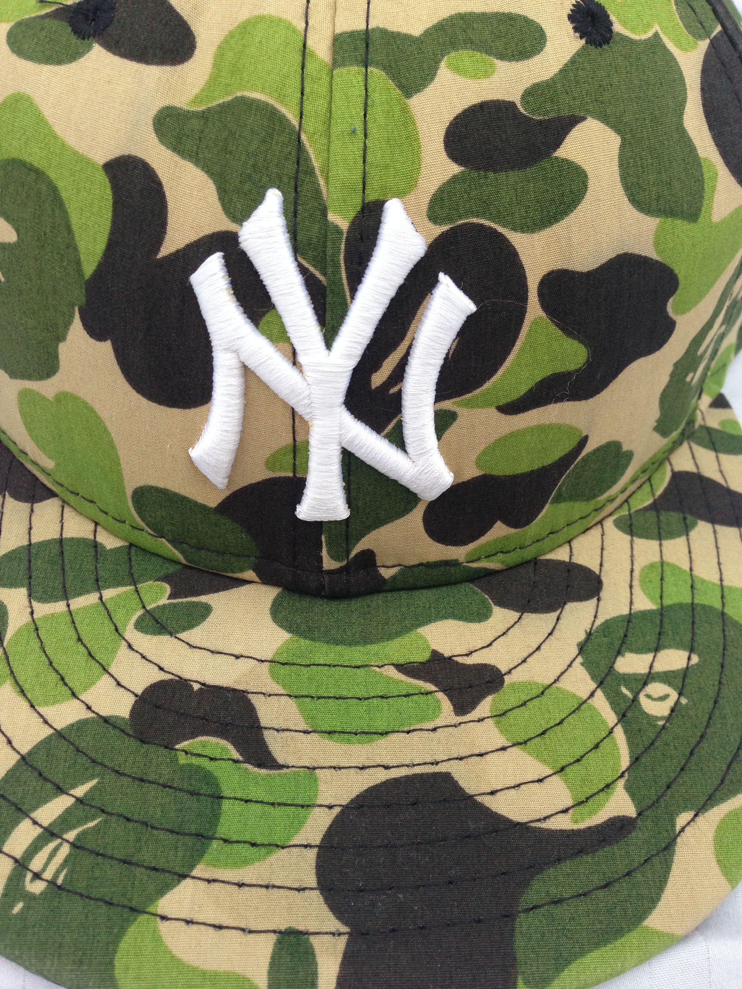 Bape Bape x NY Yankees Cap | Grailed