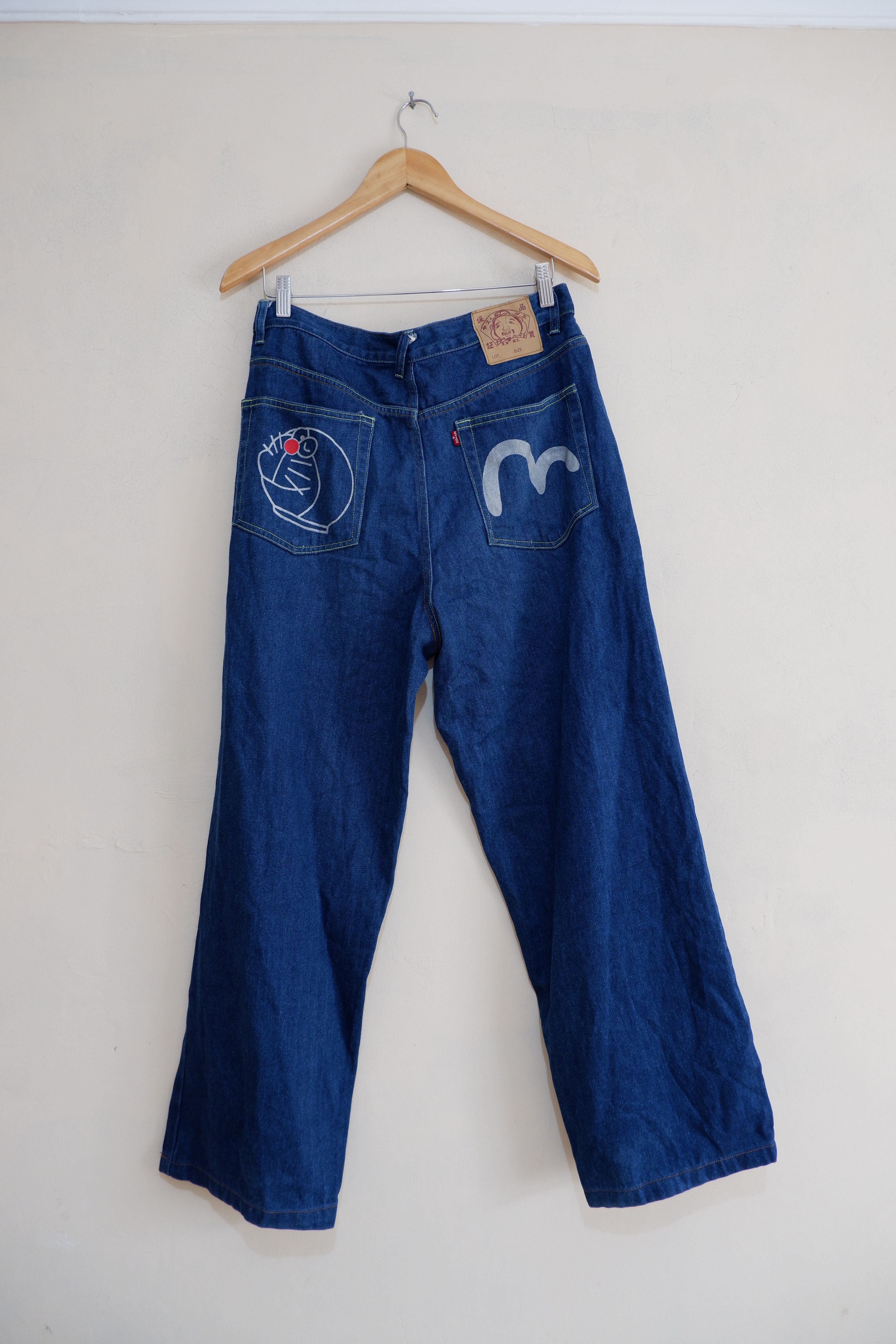 Evisu Evisu x Doraemon Jeans Regular Fit | Grailed