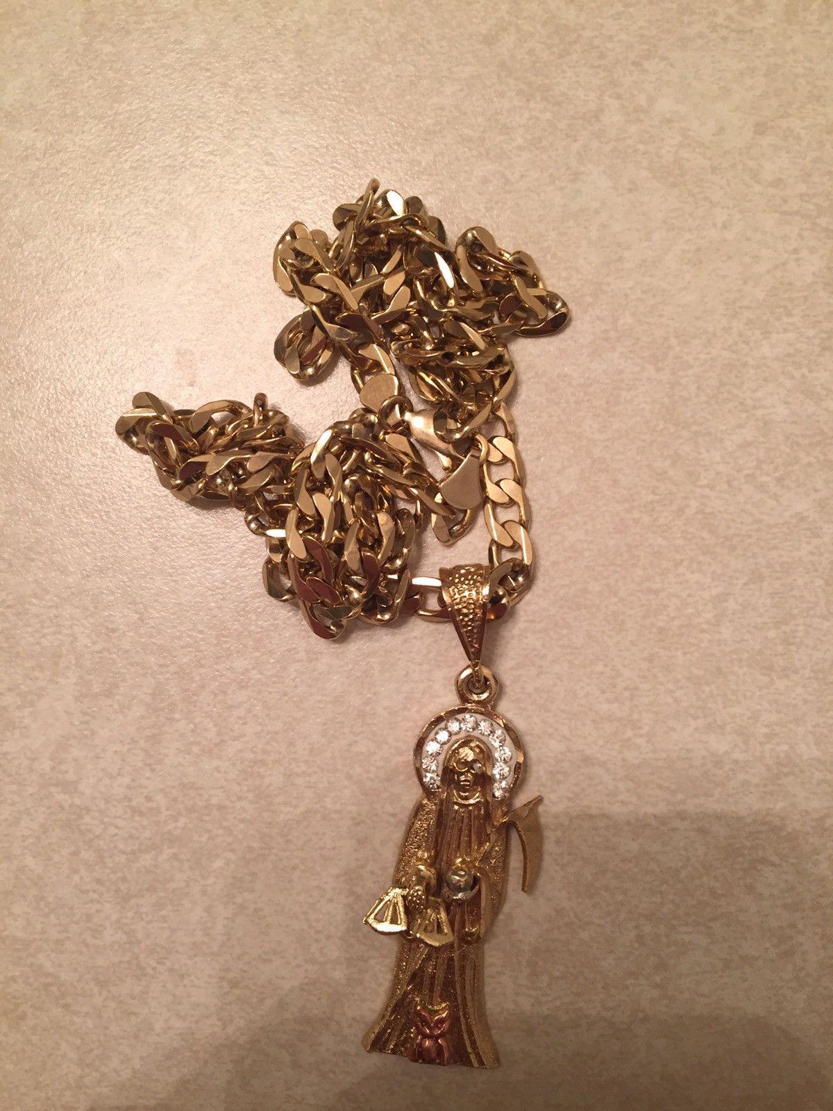 Other 24 inch 14k gold reaper chain | Grailed