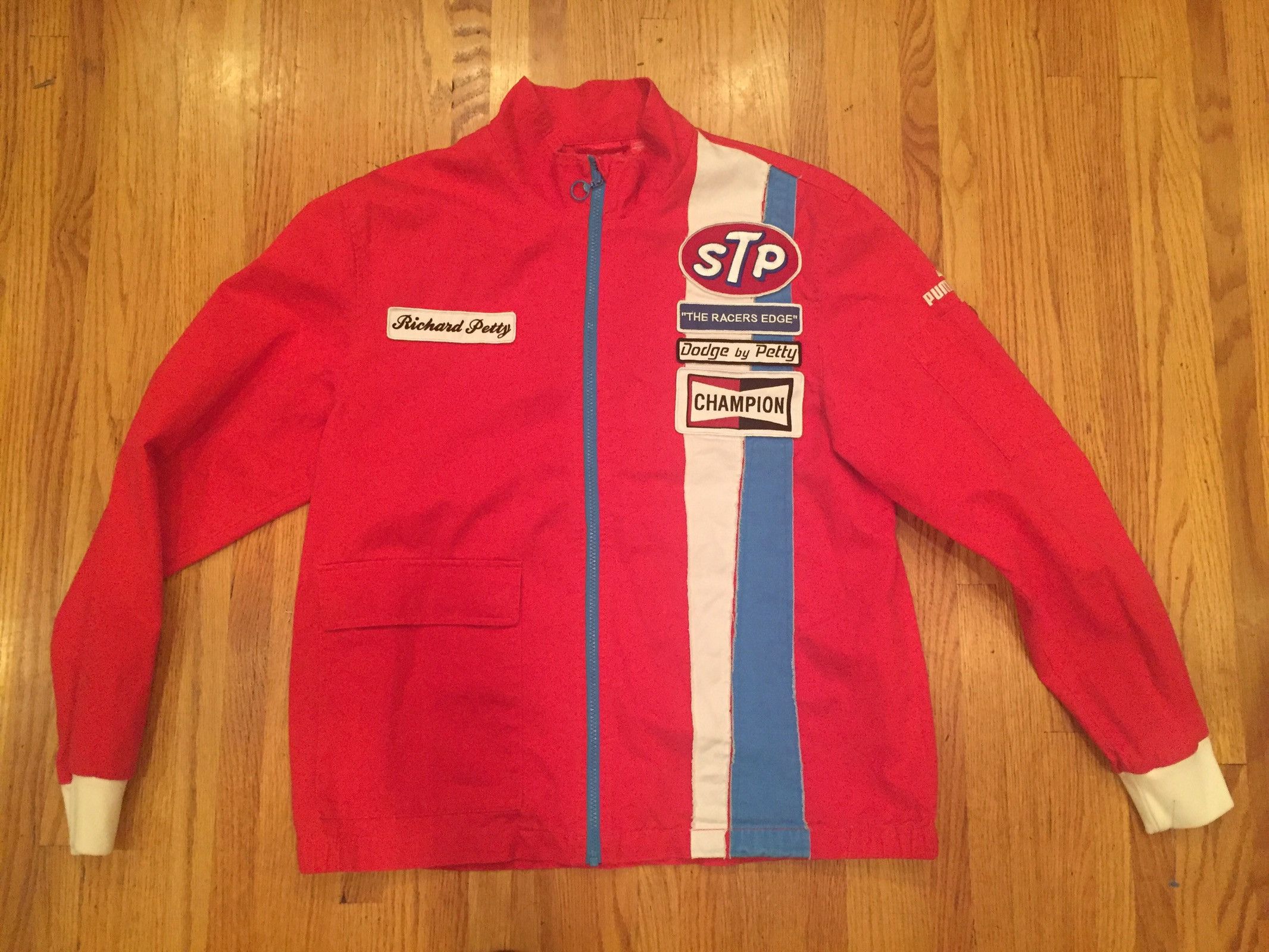Puma Puma Dodge By Petty STP Richard Petty Racing Jacket Sz. | Grailed