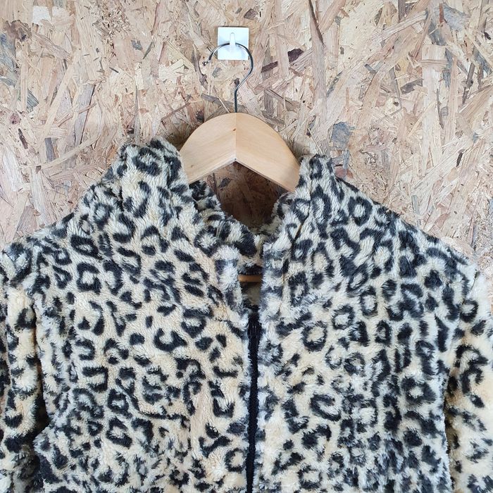 Vintage C0104 Leopard Print Fleece Jacket | Grailed
