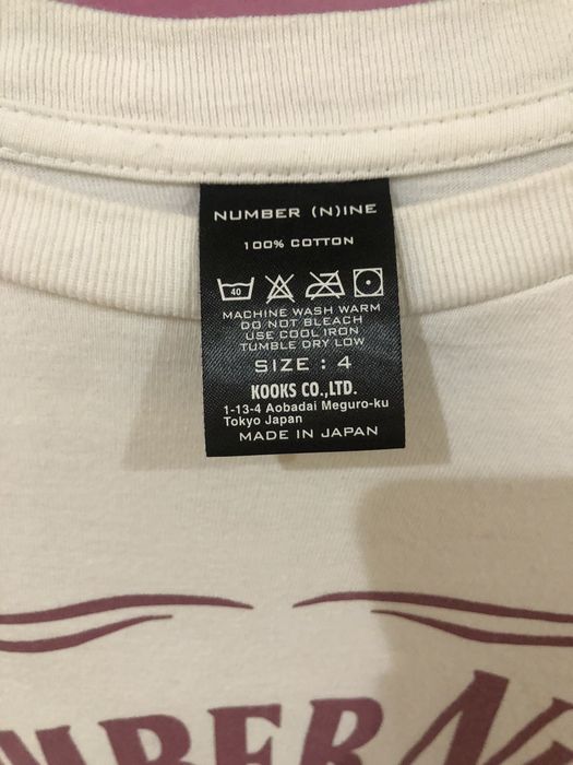 Number (N)ine Number nine tee and Playboi Carti skeleton LS bundle ...