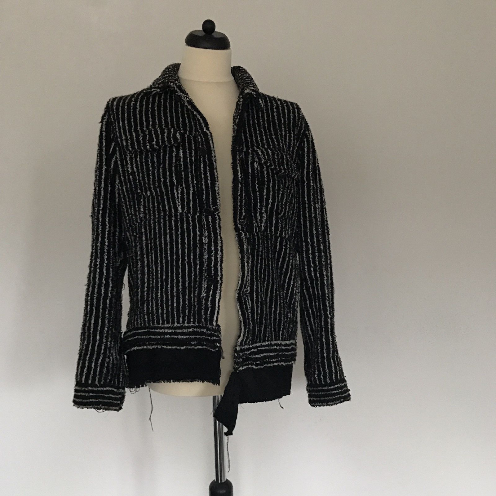 Undercover Striped Towelling jacket | Grailed