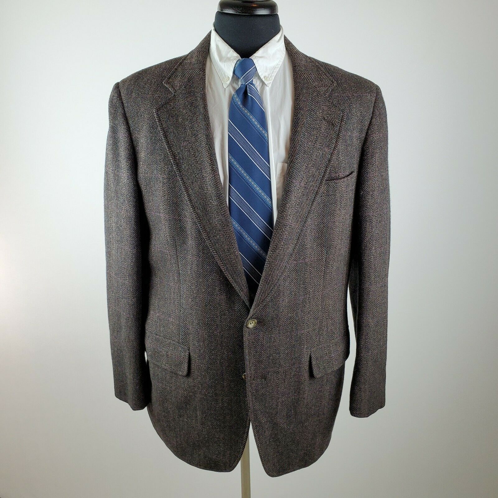 Italian Designers Cricketeer 42 R Tweed Spec 2 Button Wool Sport Coat ...